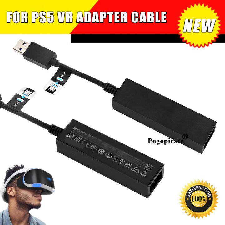 Portable USB3.0 PS VR to PS5 Cable Adapter Male to Female VR Connector ...