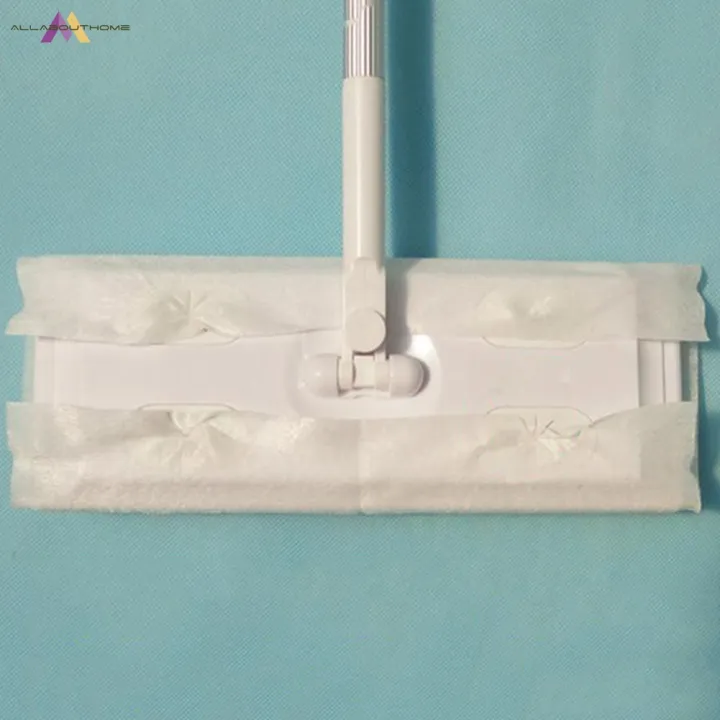 ABH 100pcs Electrostatic Dust Removal Mop Paper Home Cleaning Cloth ...