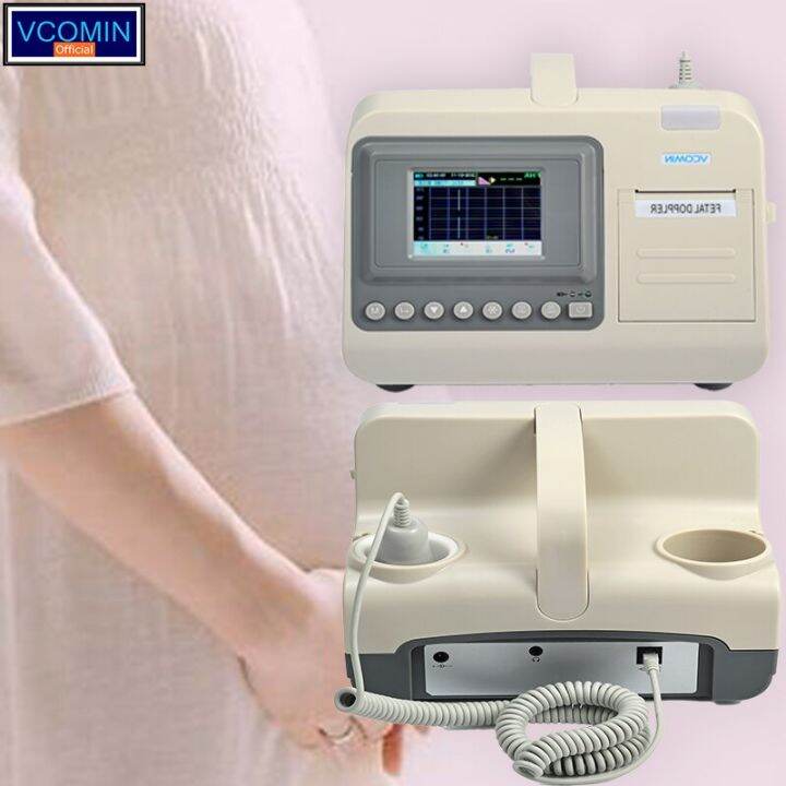 Vcomin Fetal Doppler Hand-Hold Pocket Portable Sound Baby Heart ...