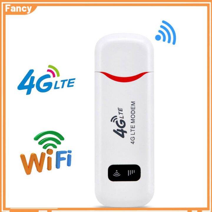 Fancy store WiFi Dongle Hotspot 150Mbps Modem Stick Sim Card Mobile Broadband Mini 4G Router for ...