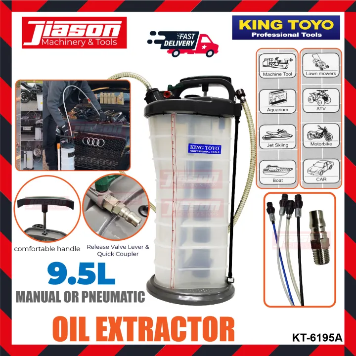 KING TOYO KT-6195A / KT6195A 9.5L Oil Extractor | Lazada