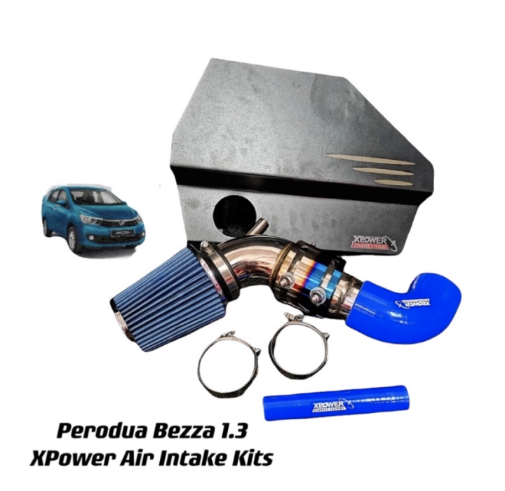 Perodua Bezza 1.3 With Open Pod Filter - XPower Air Intake System | Lazada