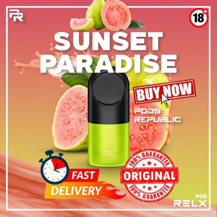 RELX Pods - Sunset Paradise (Guava) | Lazada PH