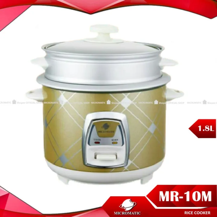 How To Cook Rice In A Rice Cooker Micromatic MR-10M 1.8Liters 10cups ...