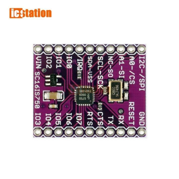 SC16IS750 CJMCU-750 Single UART IIC I2C With I2C-Bus/SPI Interface For Industrial Control Module ...