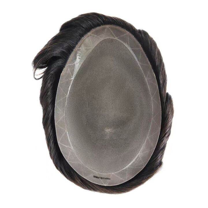 New Duro Mono Base Men Toupee Hair Replacement Human Hair System for ...