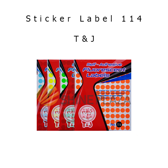 Kertas Stiker Label T&J 114 Warna - Adhesive Label Sticker Tom Jerry ...