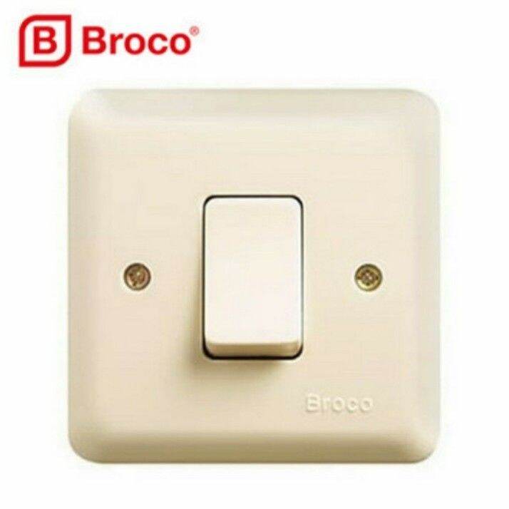 Broco New Gee Saklar Tunggal Saklar Engkel Inbow | Lazada Indonesia