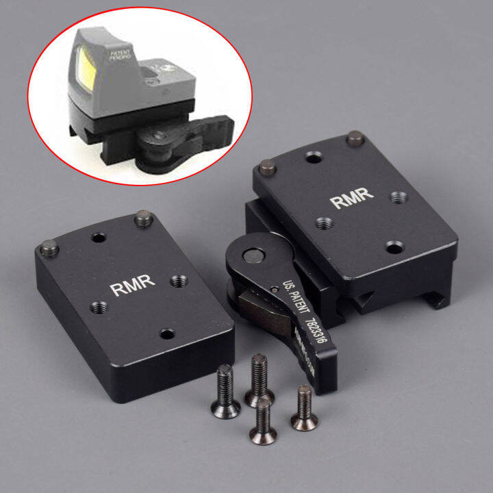 Tactical Metal QD Scope Riser Mount For AR15 M4 M16 RMR DOCTER Red Dot ...