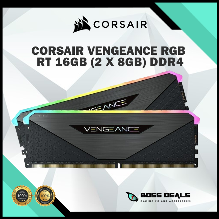 CORSAIR VENGEANCE RGB RT 16GB (2 x 8GB) DDR4 DRAM | Lazada PH