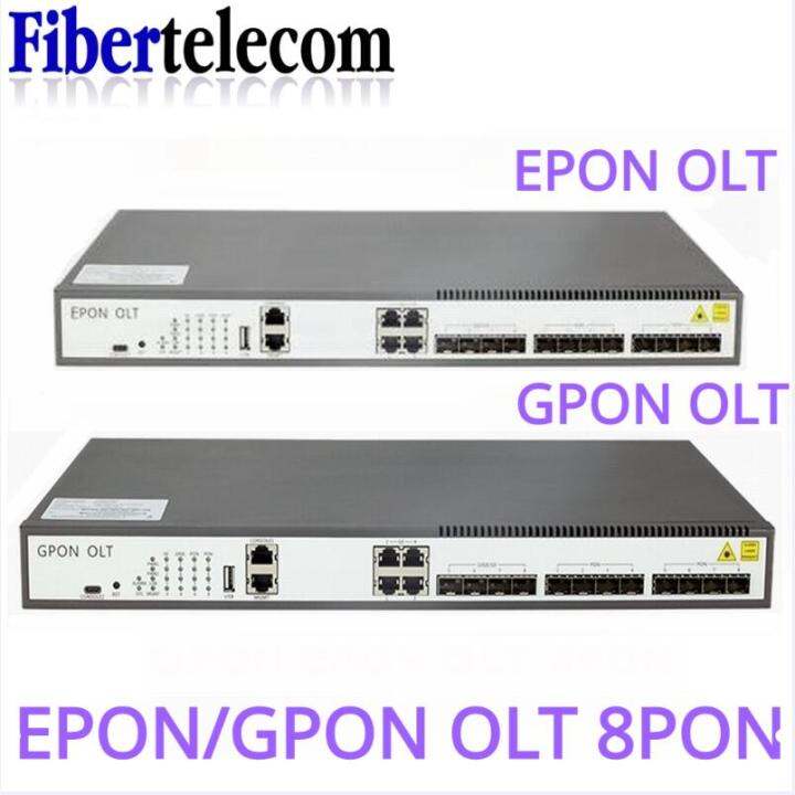 EPON OLT GPON OLT 8PON Ports FTTH CATV OLT Carrier-Grade High-Density ...
