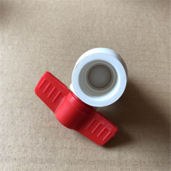 PVC plumbing ball valve 20 25 32 40 50 63 75 90 110 plastic on-off ...