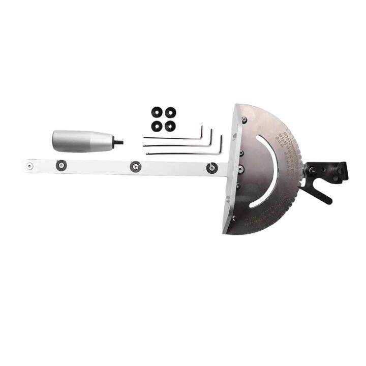 Miter Gauge for Table Saw Miter Guide with 120 Angle Stops | Lazada.co.th
