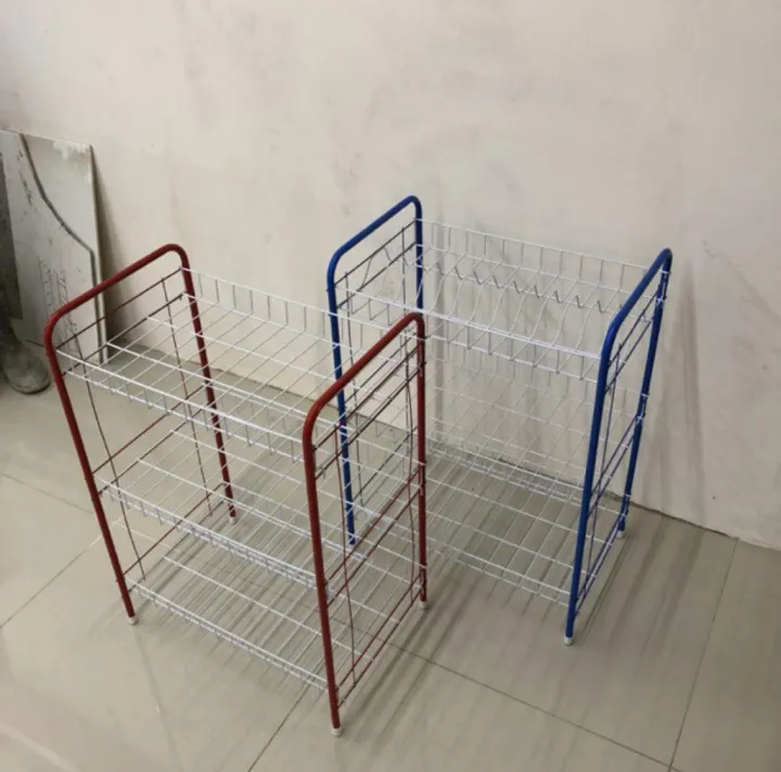 3 Tier Dish Rack with/without Plate Holder / Rak Pinggan Besi | Lazada