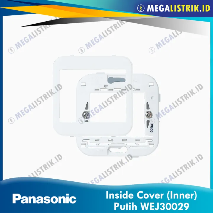 PANASONIC INSIDE COVER PUTIH WEJ30029 / INNER SAKLAR WIDE SERIES WHITE ...