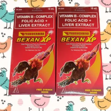 [SOUTH VET II] 2 BOTTLES THUNDERBIRD BEXAN XP for GAMEFOWL ...