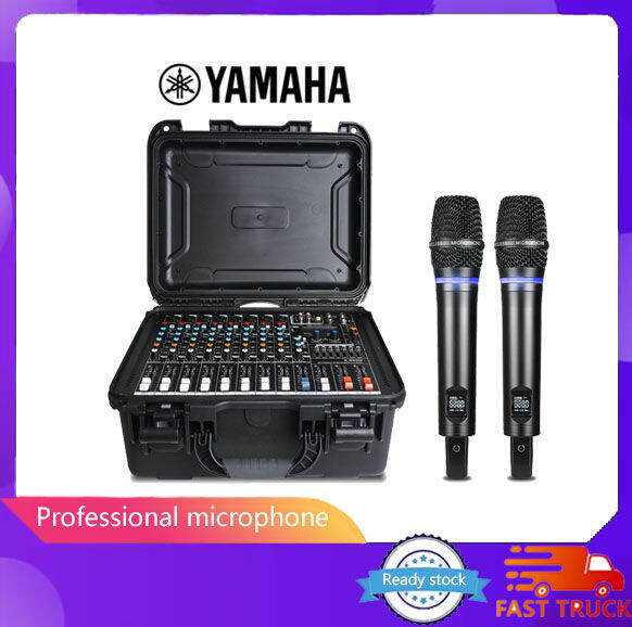 Yamaha 8channel mixer with power amplifier 1800 watts * 2 high-power ...