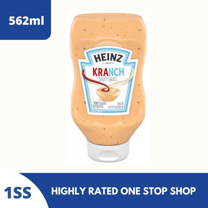 Heinz Kranch Ketchup & Ranch Sauce 562ml | Lazada PH