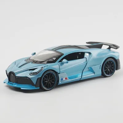 Simulation of Bugatti DIVO supercar car model alloy 1:32 pull-back ...
