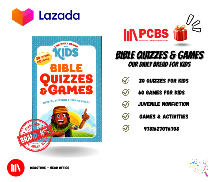 PCBS Bible Quizzes & Games (OUR DAILY BREAD FOR KIDS) Activity Book for ...