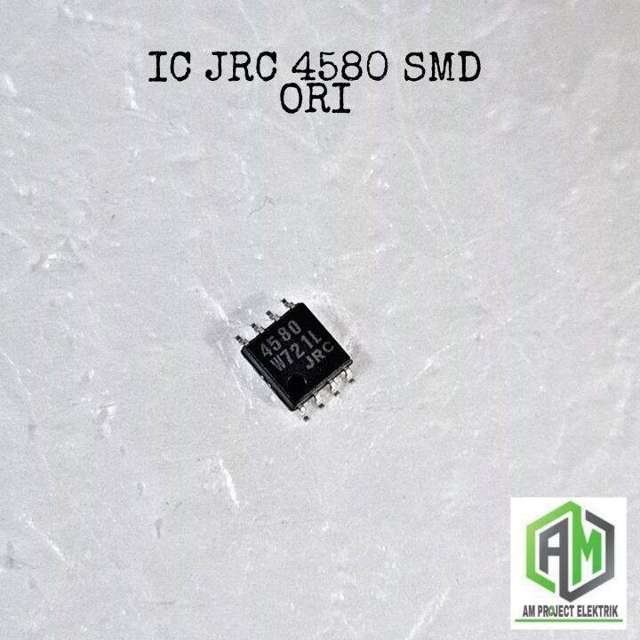 IC JRC 4580 ORI JRC4580 SMD / DIP op-amp 8pin IC JRC 4580 | Lazada ...