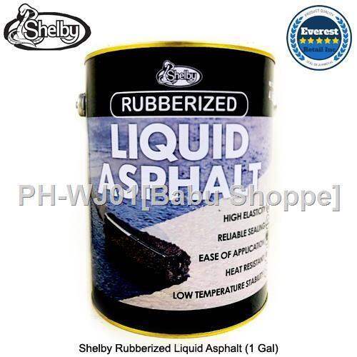 Shelby Rubberized Liquid Asphalt 1 Gallon | Lazada PH