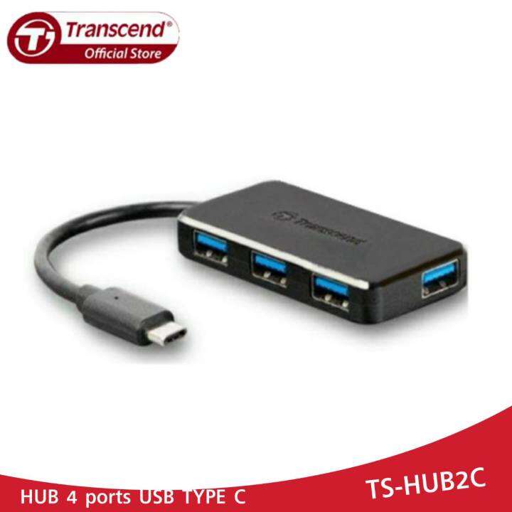 Transcend HUB 4 ports USB TYPE C (TS-HUB2C) | Lazada.co.th