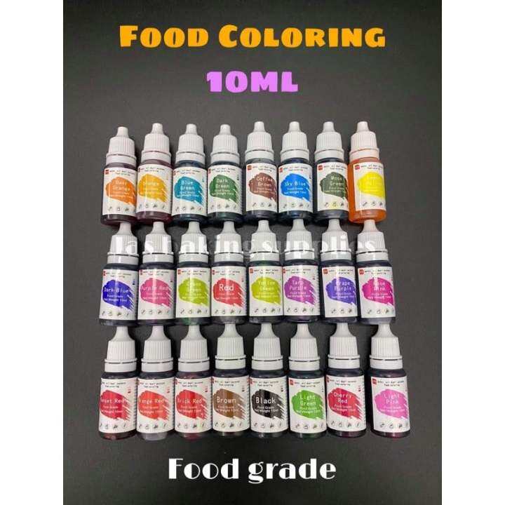 12 PCS OR 24 PCS PER PACK FOOD COLORING ICING COLORING | Lazada PH