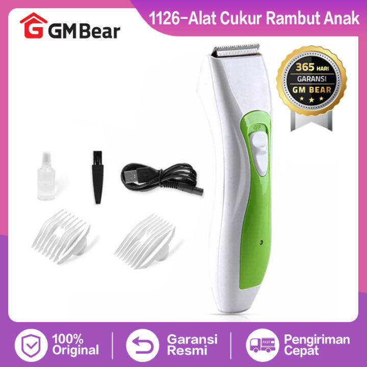 GM Bear Alat Cukur Rambut Elektrik Bayi Anak 1126-Baby Hair Clipper | Lazada Indonesia