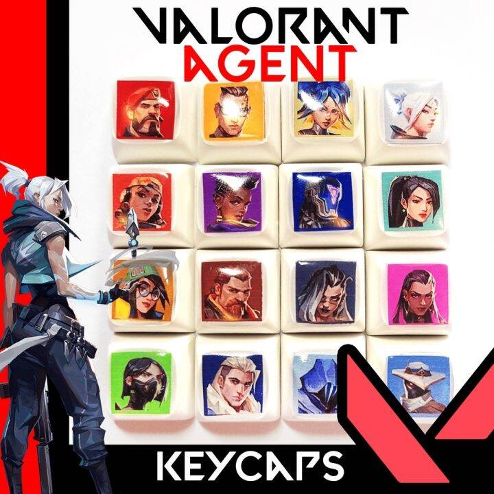 Valorant Agent Keycaps | Lazada PH