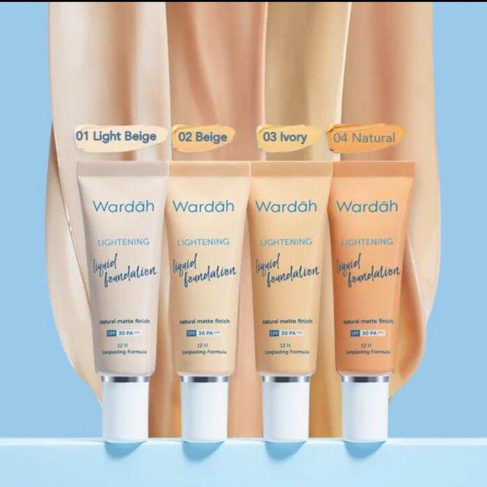 WARDAH LIGHTENING LIQUID FOUNDATION 25GR | 6 ML | Lazada Indonesia