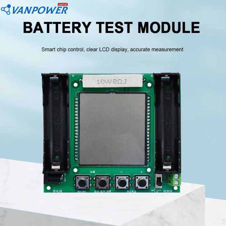 A#K Battery Checker DC5-12V Battery Power Indicator 18650 Battery ...