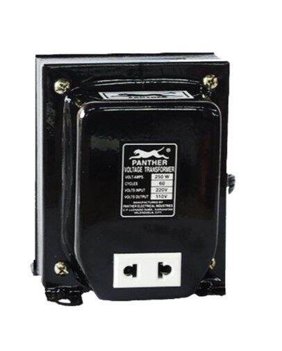 Panther 250w-110v Step-down Transformer 250 Watts Input 220VAC Output ...
