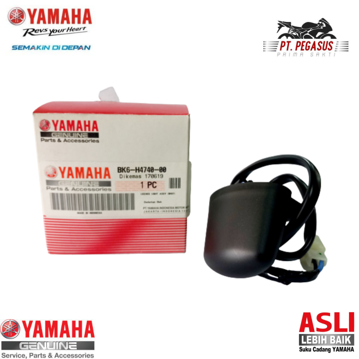 LICENCE LIGHT ASSY (BK61) BK6H47400000 LAMPU PLAT NOMOR BELAKANG R15 ...