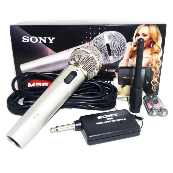 Mic/Microphone SONY SN-779 Single Wireless dan Kabel SONY SN-779 Mic ...