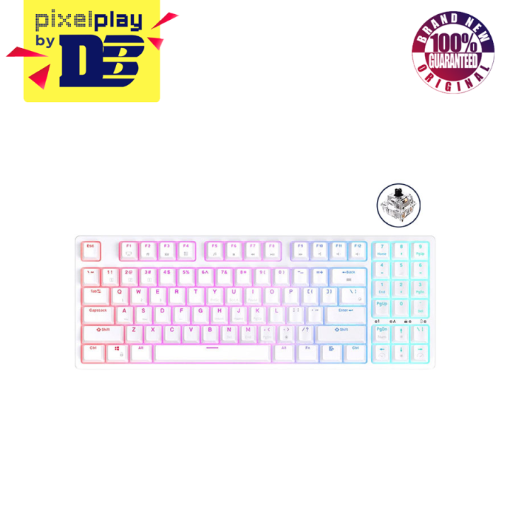 ROYAL KLUDGE RK92 Tri-Mode RGB 92 Keys Hot Swappable Mechanical ...