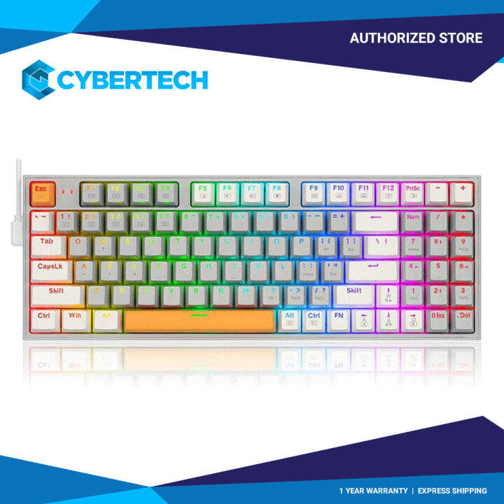 Redragon K636-RGB V2 KITAVA RGB Detachable Wired Mechanical Keyboard ...
