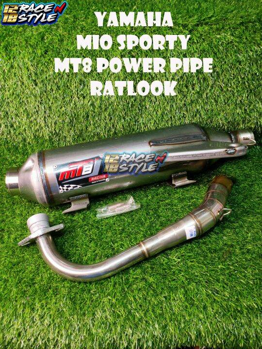 MT8 PIPE RATLOOK YAMAHA MIO SPORTY POWER PIPE ORIG THAILAND | Lazada PH