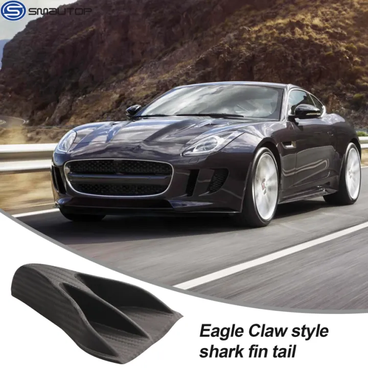 Universal Vortex Generators Roof Shark Fins Spoiler Wing Kit For Car ...