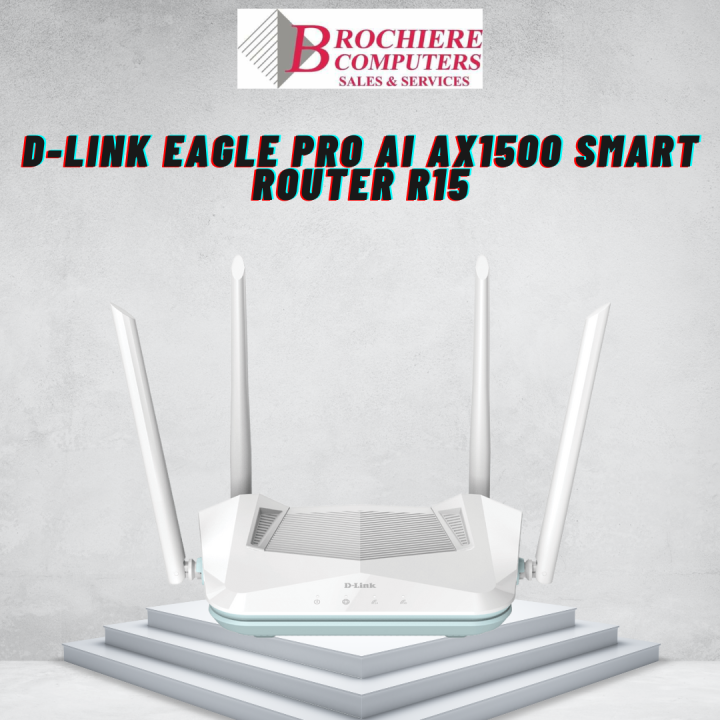 D-link Eagle Pro AI AX1500 Smart Router R15 | Lazada PH