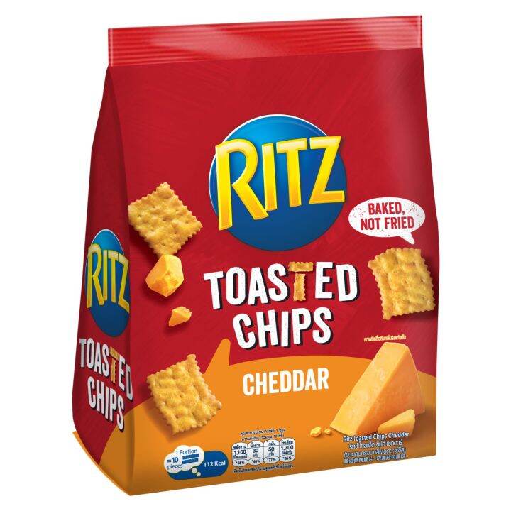 Ritz Cheddar Toasted Chips (229g) | Lazada PH
