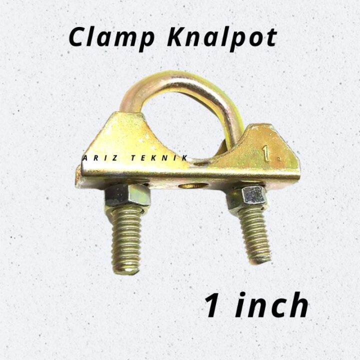 Klem Knalpot Exhaust Clamp U Bolt Klem U Baut U 1 Inch | Lazada Indonesia
