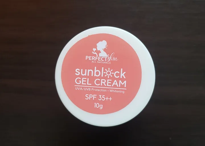 Perfect Skin Whitening Sunblock Gel Cream SPF 35++ 10g | Lazada PH