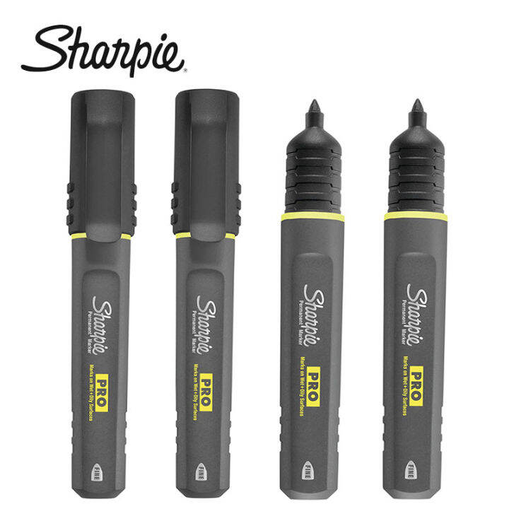 1Pcs Sharpie PRO Oily Industrial Marking Pen, Writing On Wet And Oily ...