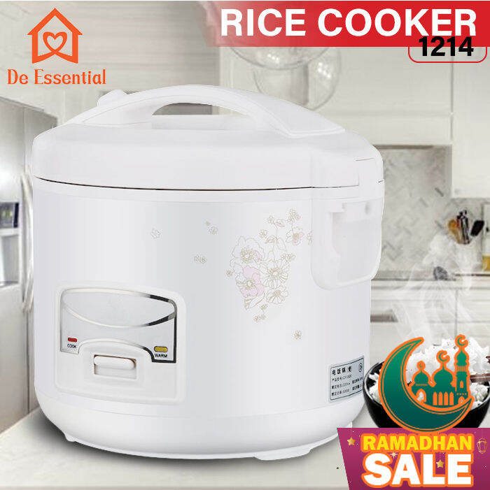 Rice Cooker 1L 1214 - Alat Masak Penanak Nasi Multi Fungsi | Lazada ...