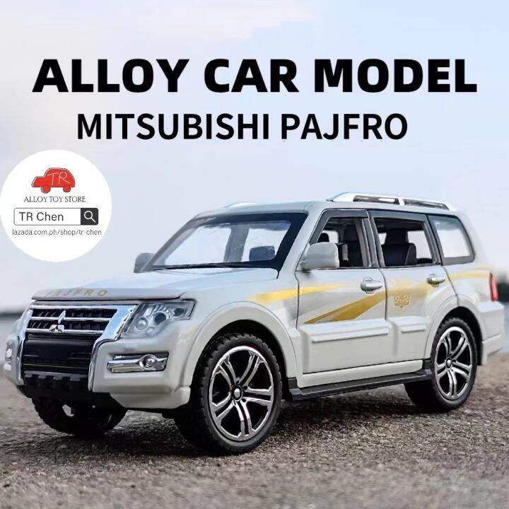 【TR TOY】MITSUBISHI PAJERO 1:32 ALLOY DIE CAST CAR MODEL | Lazada PH