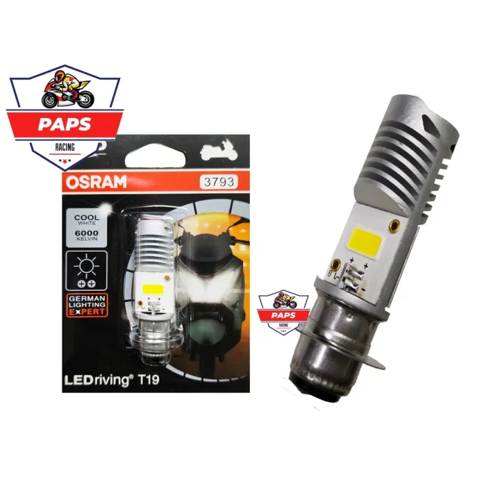 OSRAM T19 HEADLIGHT LED BULB MOTORCYCLE 3793 12v 5 6 W LED headlight bulbs | Lazada PH