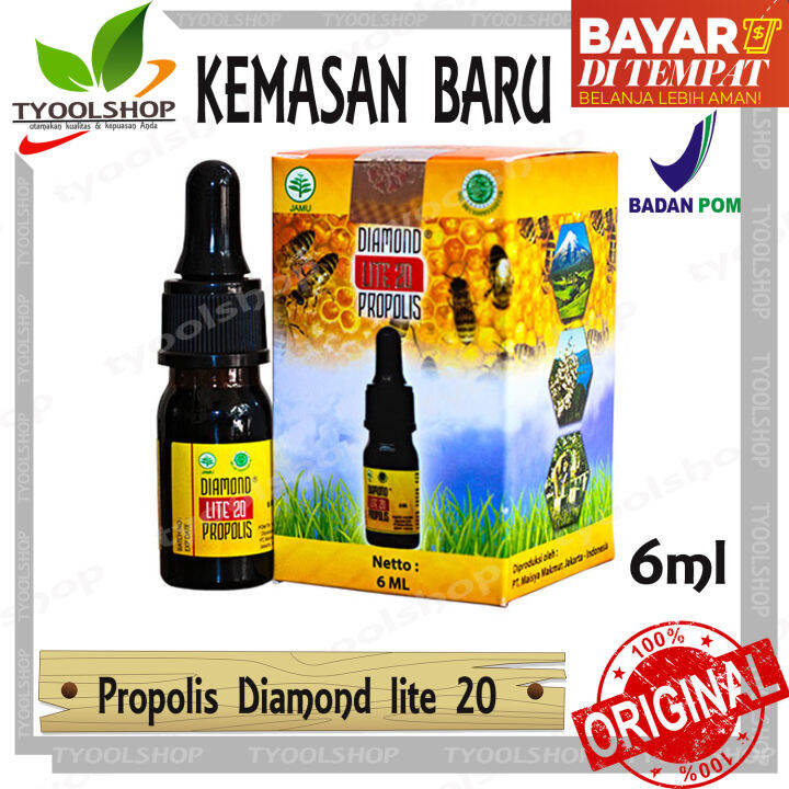 PROPOLIS DIAMOND LITE 20 Original New Release - 6ml | Lazada Indonesia