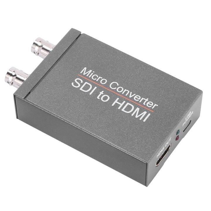 SDI to Mini 3G HD SD-SDI Video Mini Converter Adapter with Audio Auto ...