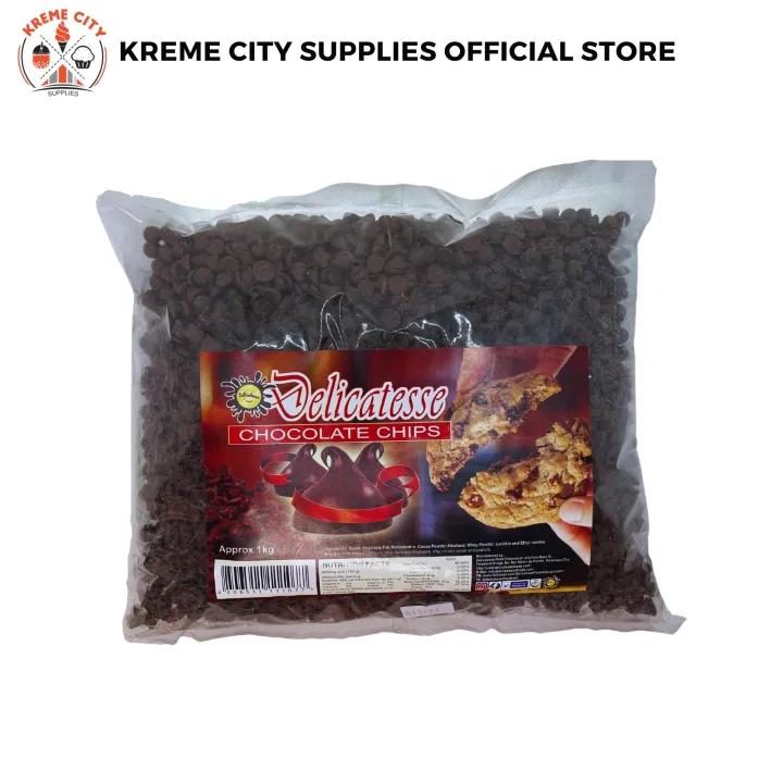 Delicatesse Chocolate Chips Droplets 1kg | Lazada PH